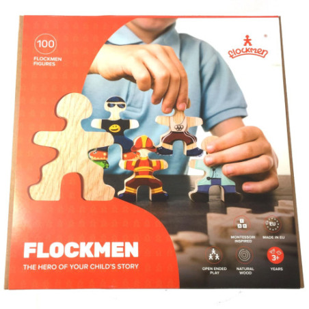 Flockmen - lot de 100 + 32 autocollants